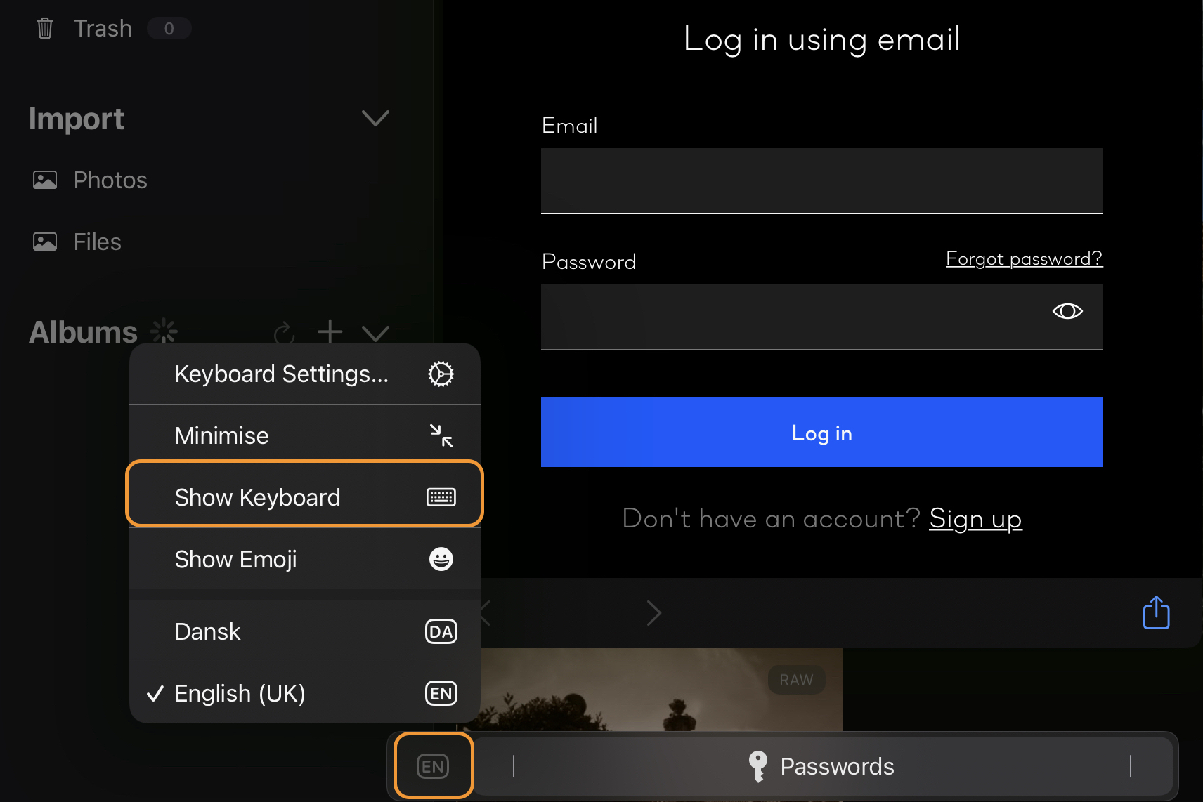 About Capture One mobile for iPad – Home
