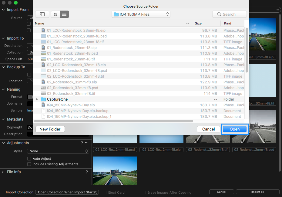 Why is it not possible to import and edit files? – Home