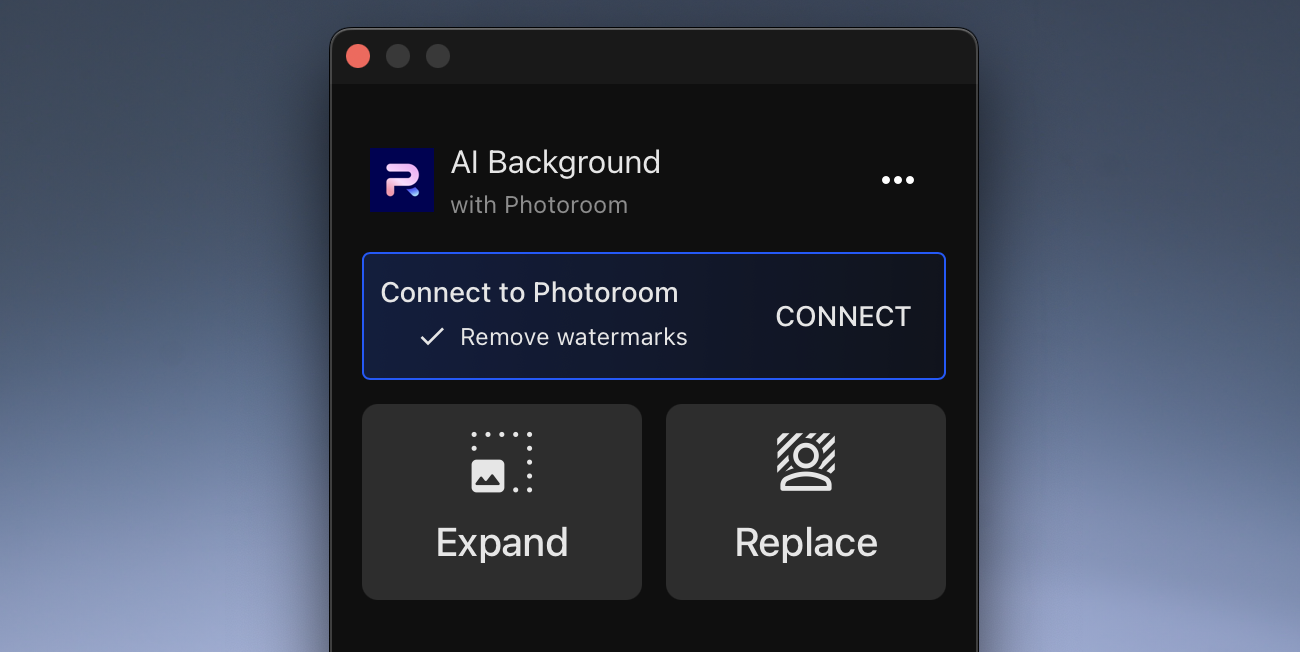 Edit Background with Photoroom API (All in One and Studio in Sessions) – Home