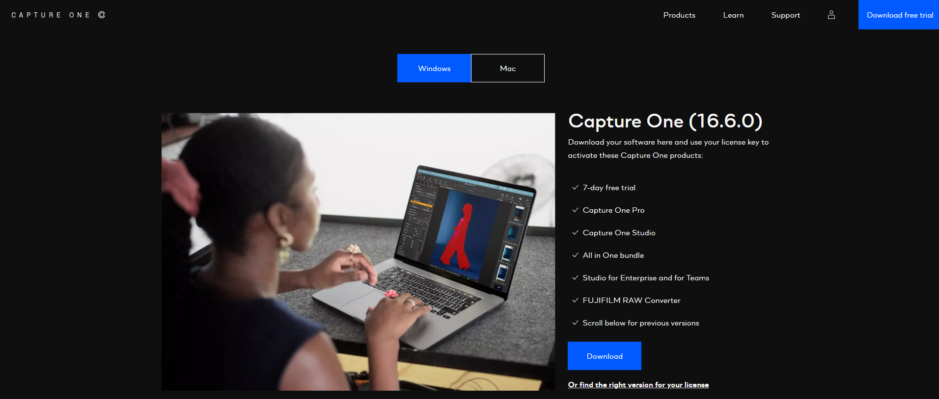 Download, install, and update Capture One – Home