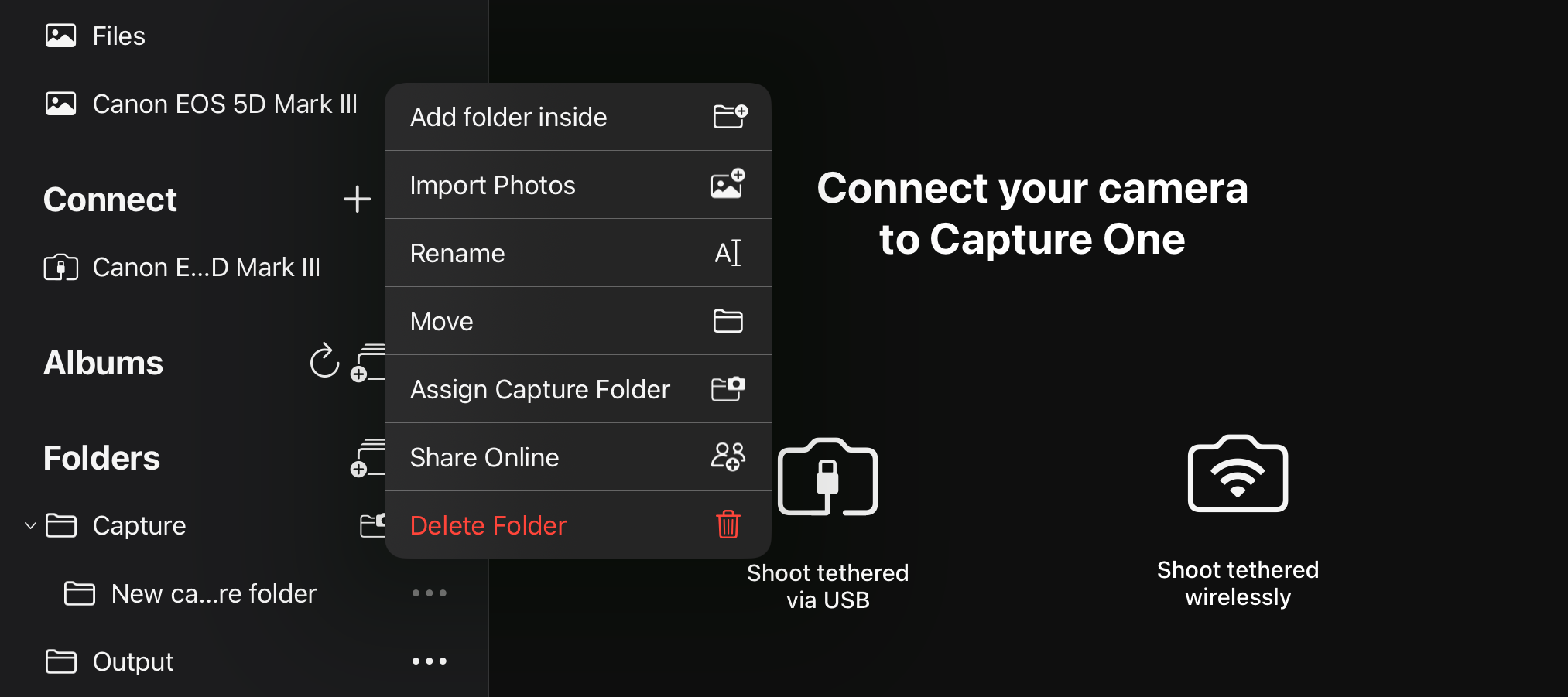 Session and Catalog documents in Capture One mobile – Home