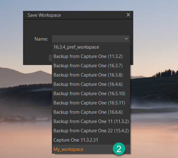 Why does my workspace revert to default after an update? – Home