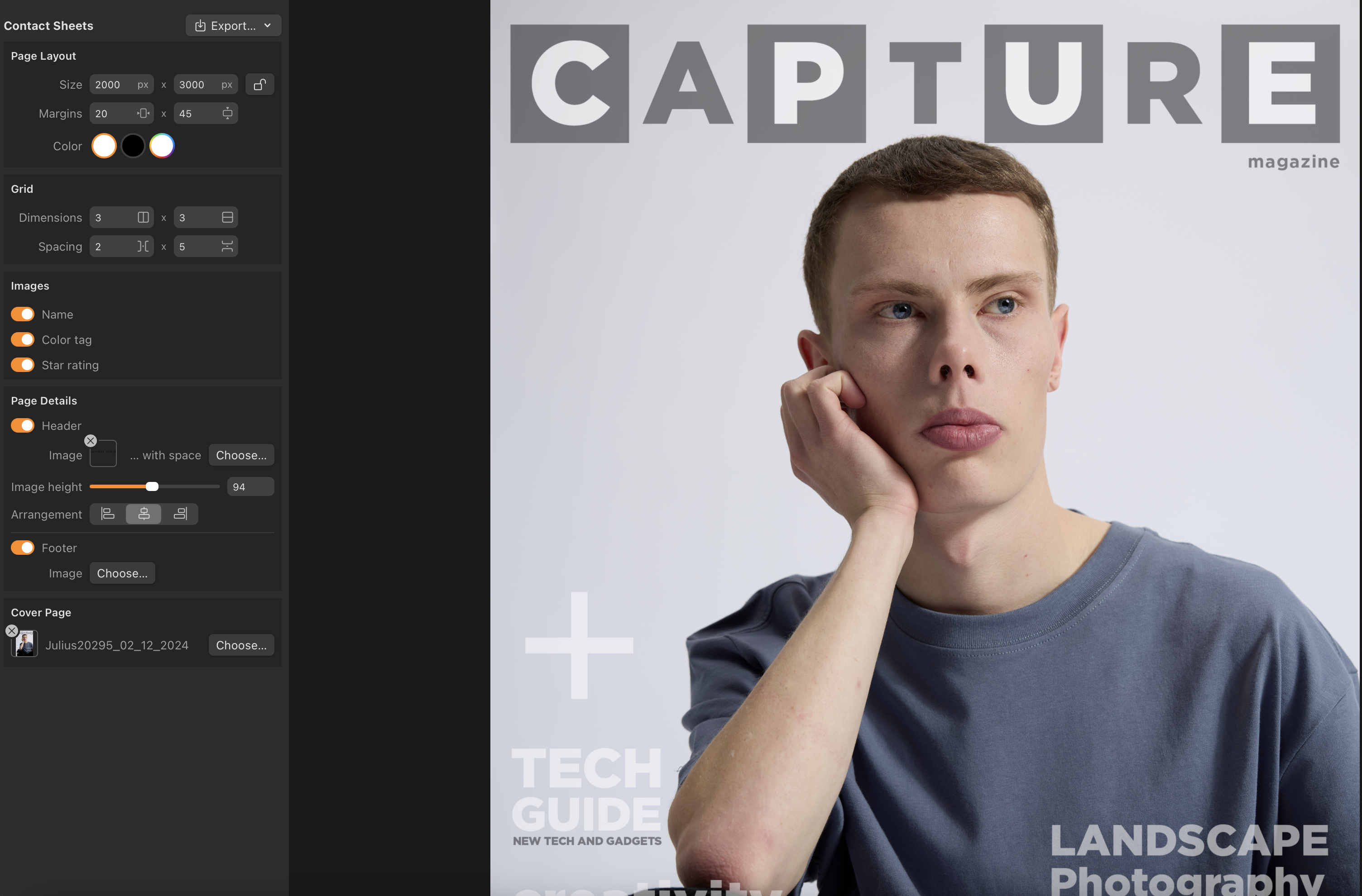 Contact Sheets – Home