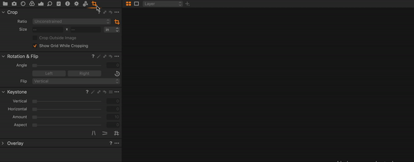Tool Tabs overview – Capture One