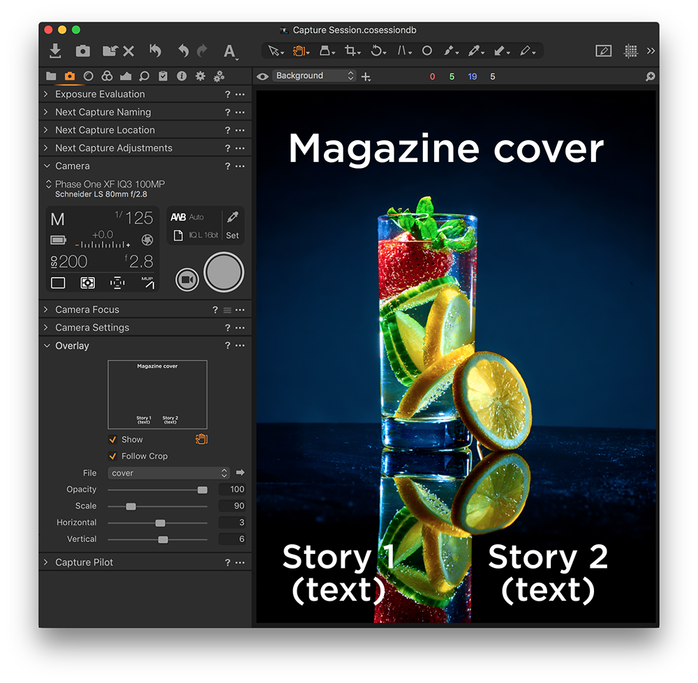 The Overlay tool overview – Home