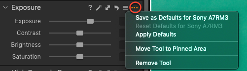 Icons in Capture One – Home