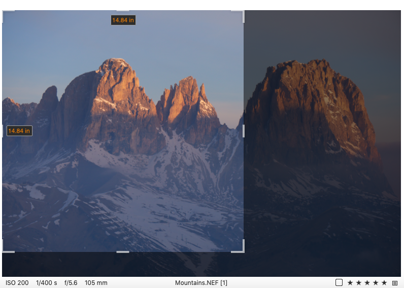 Cropping images – Home
