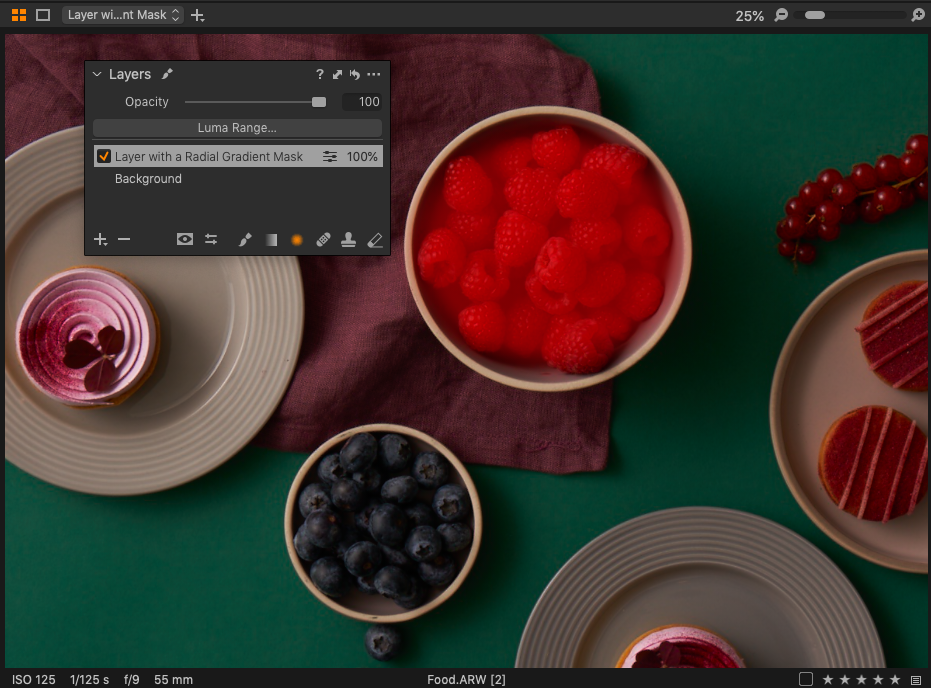 Creating A Radial Gradient Mask Capture One