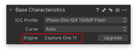 Overview of the process engines – Capture One