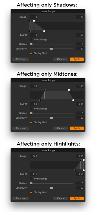 Luma Range Overview – Home