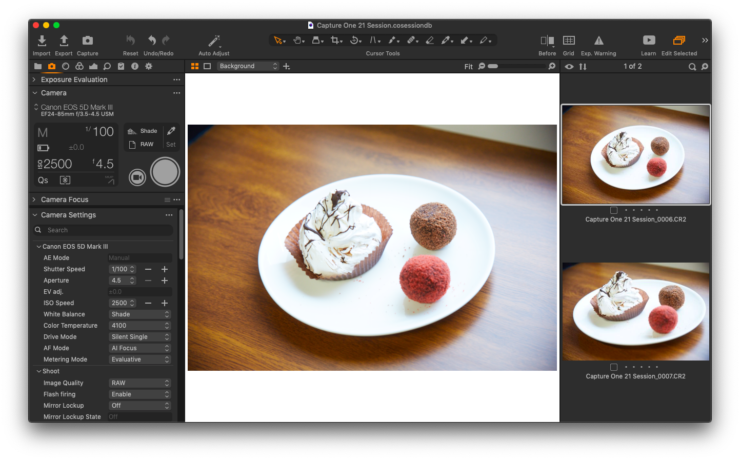Capturing images – Home