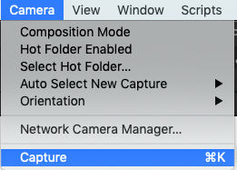 Capturing images – Home