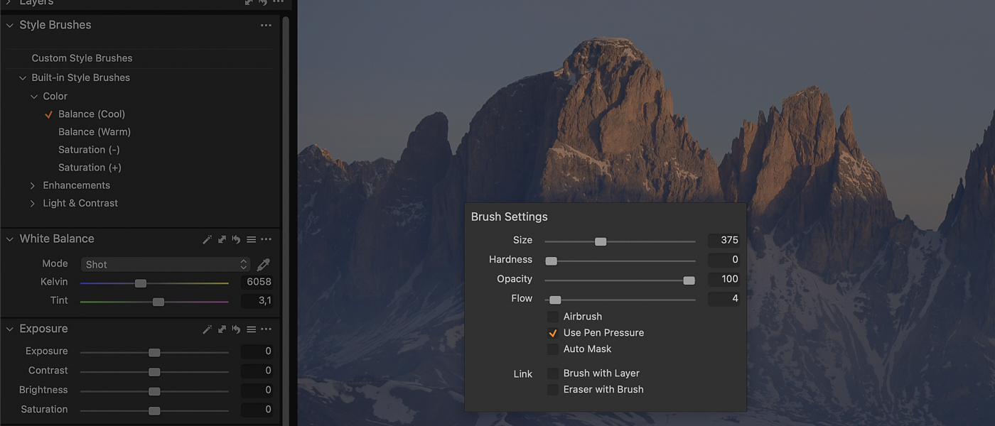 Style Brushes – Home