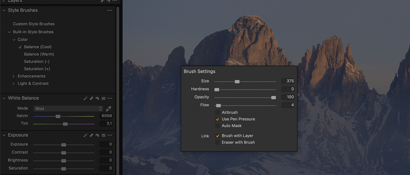 Style Brushes – Home